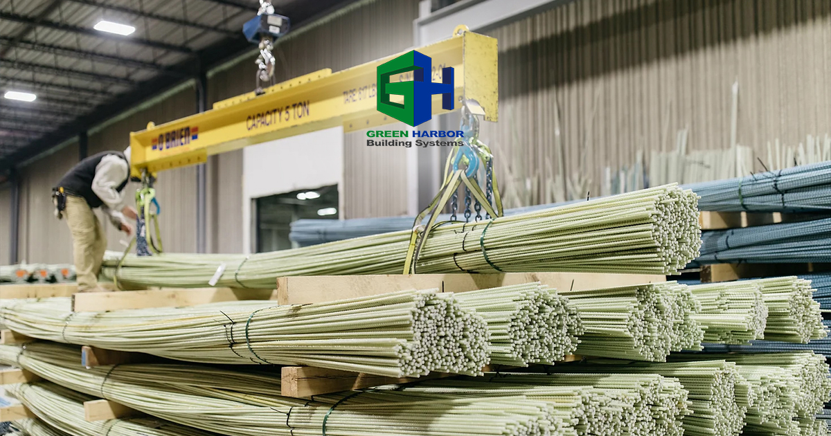 Green Building Materials - MST-BAR Fiberglass Rebar from SuperForm - GH ...